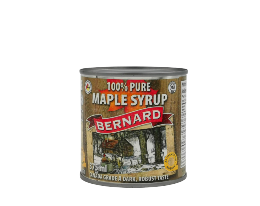 PURE MAPLE SYRUP 375ML - Les Industries Bernard & Fils